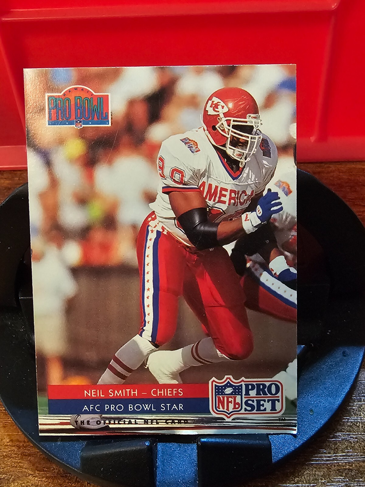 1992 Pro Set Football Card #393 Neil Smith (AFC Pro Bowl Star) | eBay