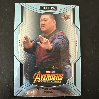 2022 Upper Deck Marvel Allure HIGH SERIES SP #124 Benedict Wong ...