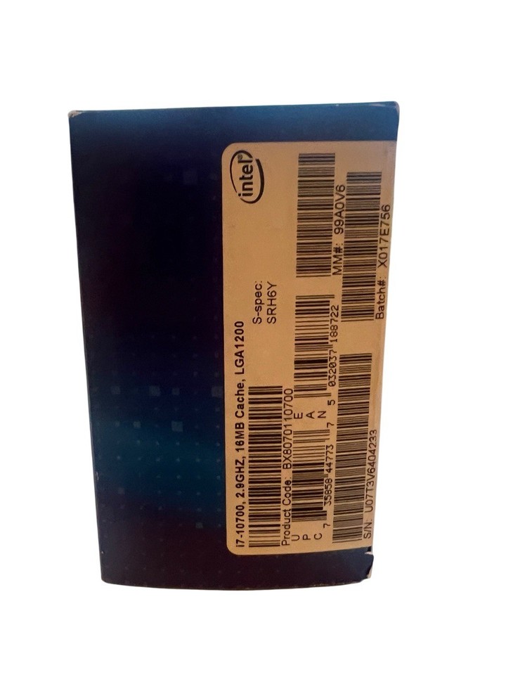 Intel Core i7-10700 Processor (2.9 GHz, 8 Cores, Socket LGA1200, + Air ...