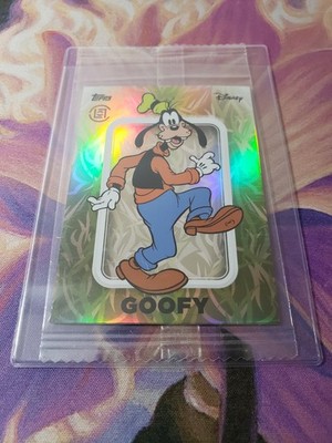 Goofy, Disney MOJO Fest Exclusive, New Sealed 2025 Topps Foil Refractor ...