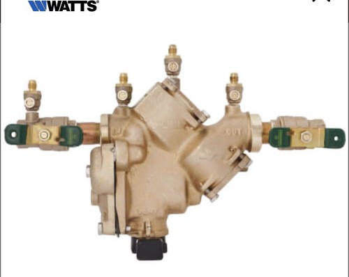 3/4" Watts 909- LF909QT-FS Lead Free RPZ Assembly, ASSE 1013, #F391008 ...