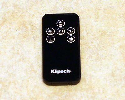 Replacement Remote Control for Klipsch R-10B ICON SB 1 SB 3 Speakers R ...