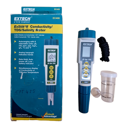 Extech EC400 ExStik II Conductivity, Temperature, TDS & Salinity Meter | eBay UK