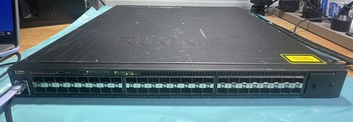 Ruckus ICX7650-48F-E2 48 Ports 1G/10G SFP/SFP+ Switch w/ Dual AC | eBay