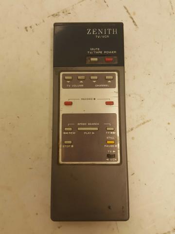 Vintage Zenith 24-2892 TV/VCR Remote Control | eBay