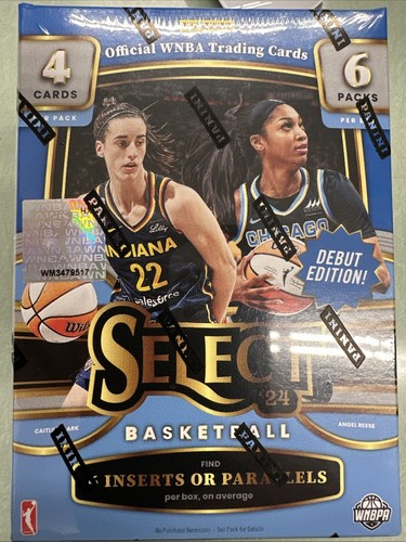 2024 PANINI SELECT WNBA BLASTER BOX FACTORY SEALED TRADING CARDS DEBUT ...