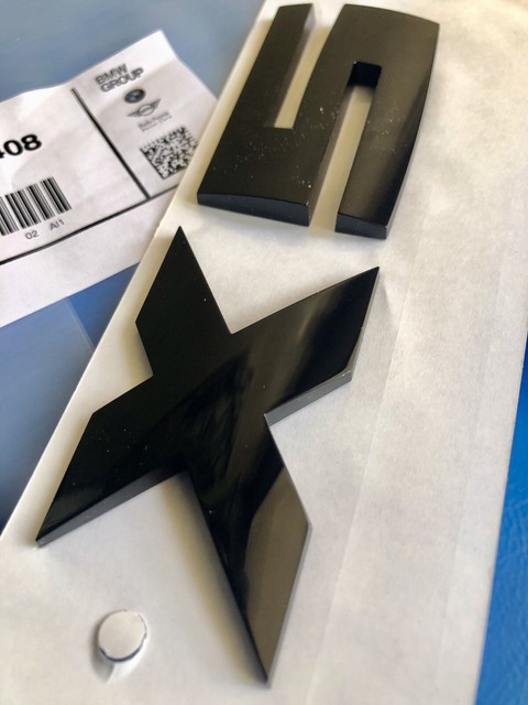 Genuine BMW Lettering Emblem 51148096408 X5 M F95 Competition for sale ...