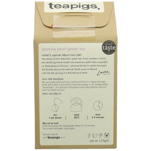 Teapigs jasmine pearls 50 tea temples-4 Pack | eBay UK