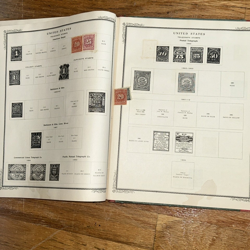Scott International Junior Postage Stamp Album 1921 W/Stamps Collection ...