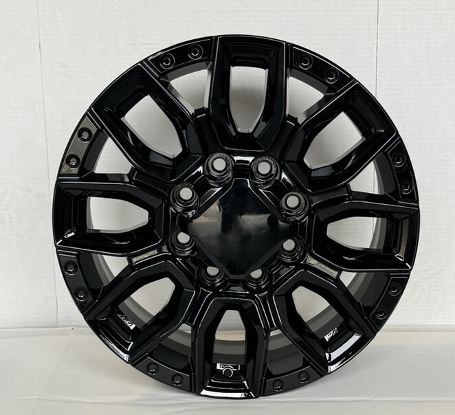 2011-2025 GMC Sierra 2500 Black 20" 8 Lug 8-180 Wheels LT275/65R20 RT ...