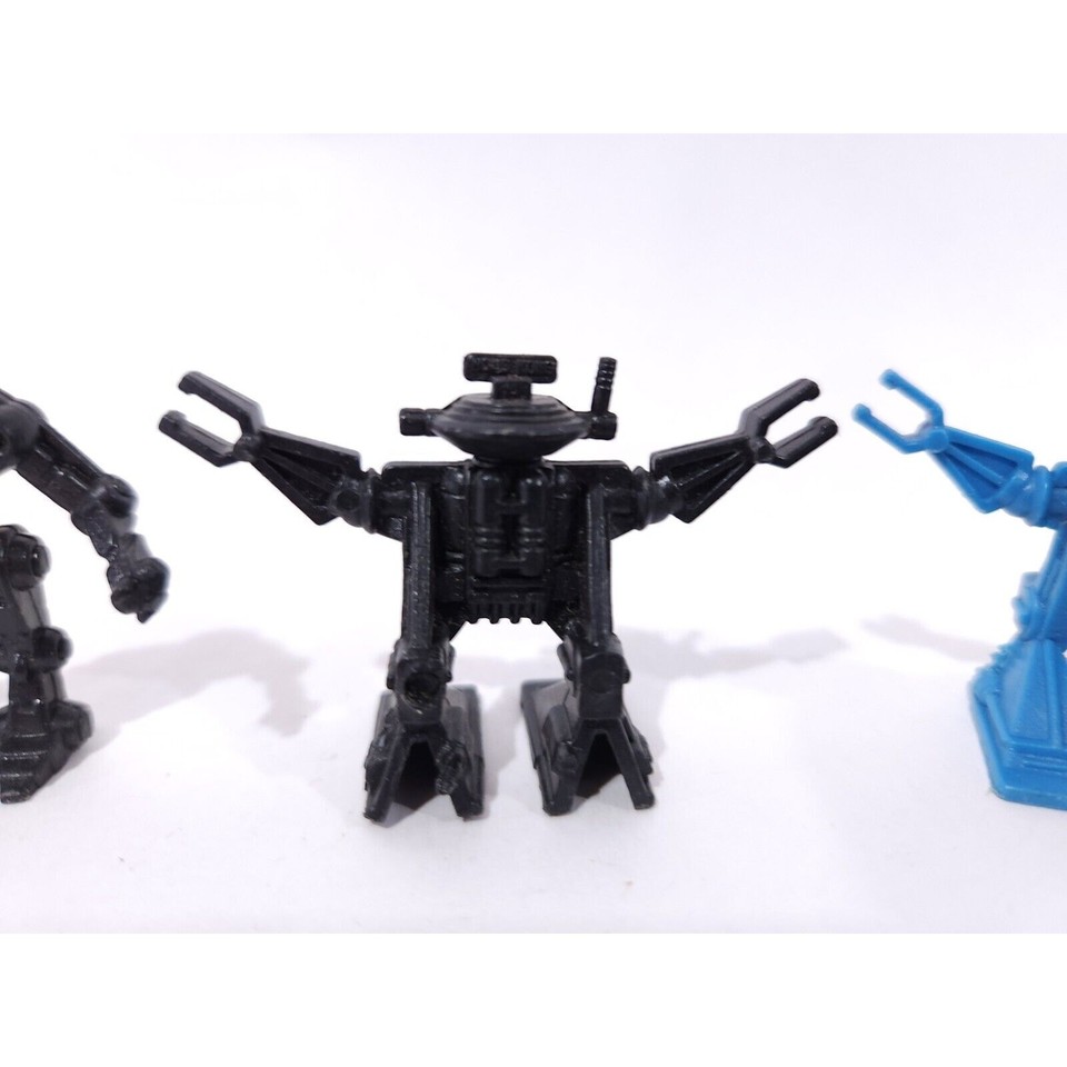 11 Vintage Arco Rogun Robots Mini Figures 1980s 80s Sci-Fi Toys Plastic ...