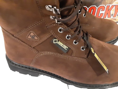 ROCKY RANGER STEEL TOE GORE-TEX® WATERPROOF 600G BOOTS 6223 Size 12 NIB ...