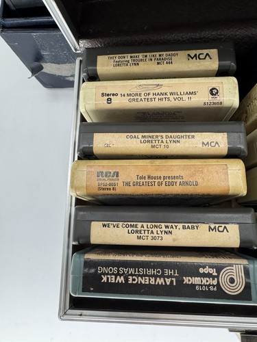 Lot Of 32 8 Track Tapes Wide Variety Of Music - Untested - Beatles ...