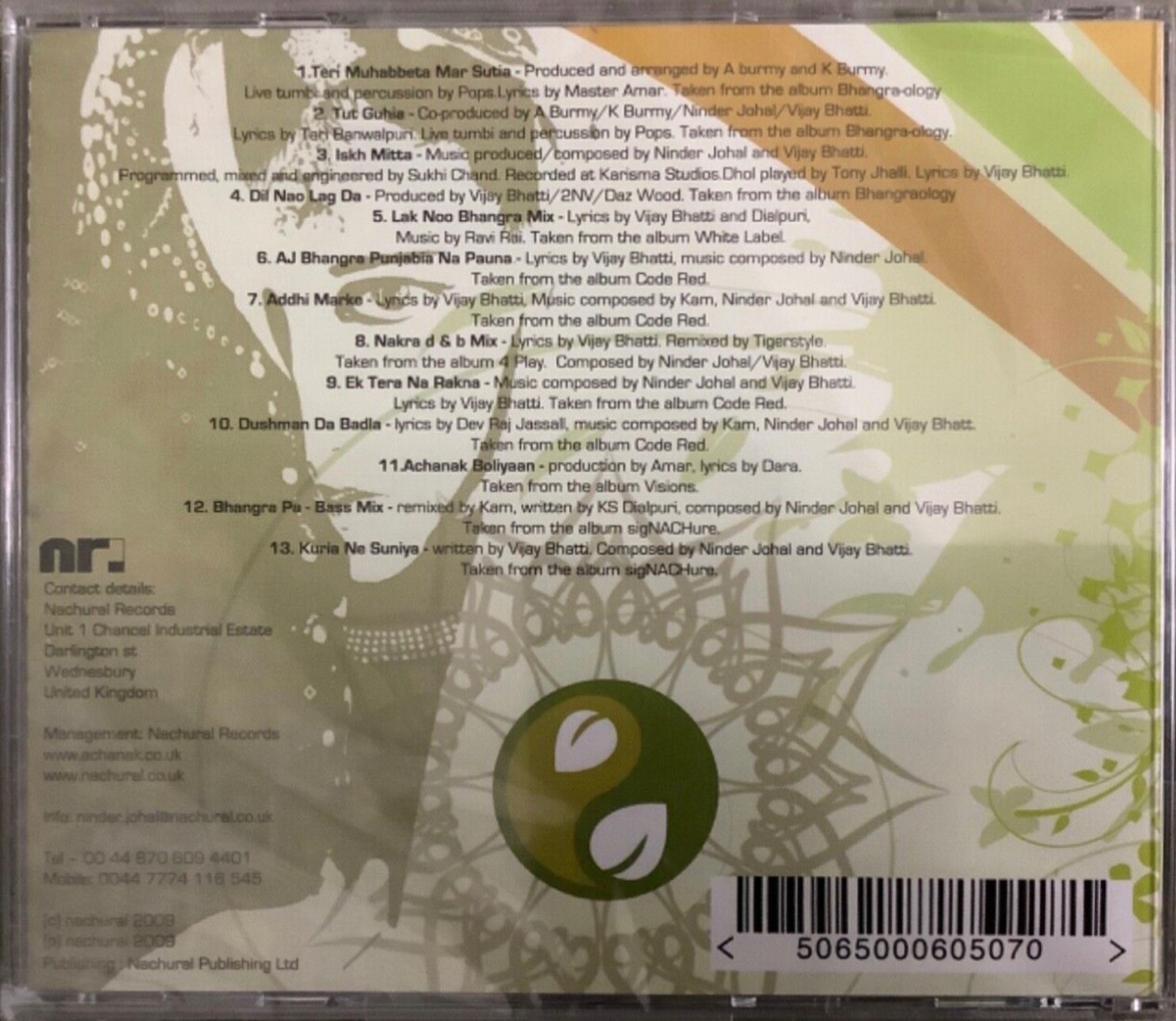 20 Years Of Bhangra By Achanak - RARE NACHURAL RECORDS Bhangra CD | eBay