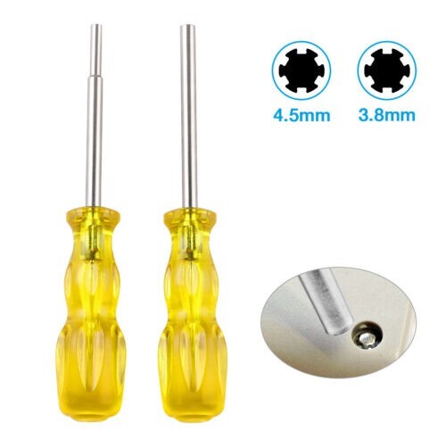 3.8mm + 4.5mm Screwdriver Bit for NES SNES N64 Game Boy Nintendo ...