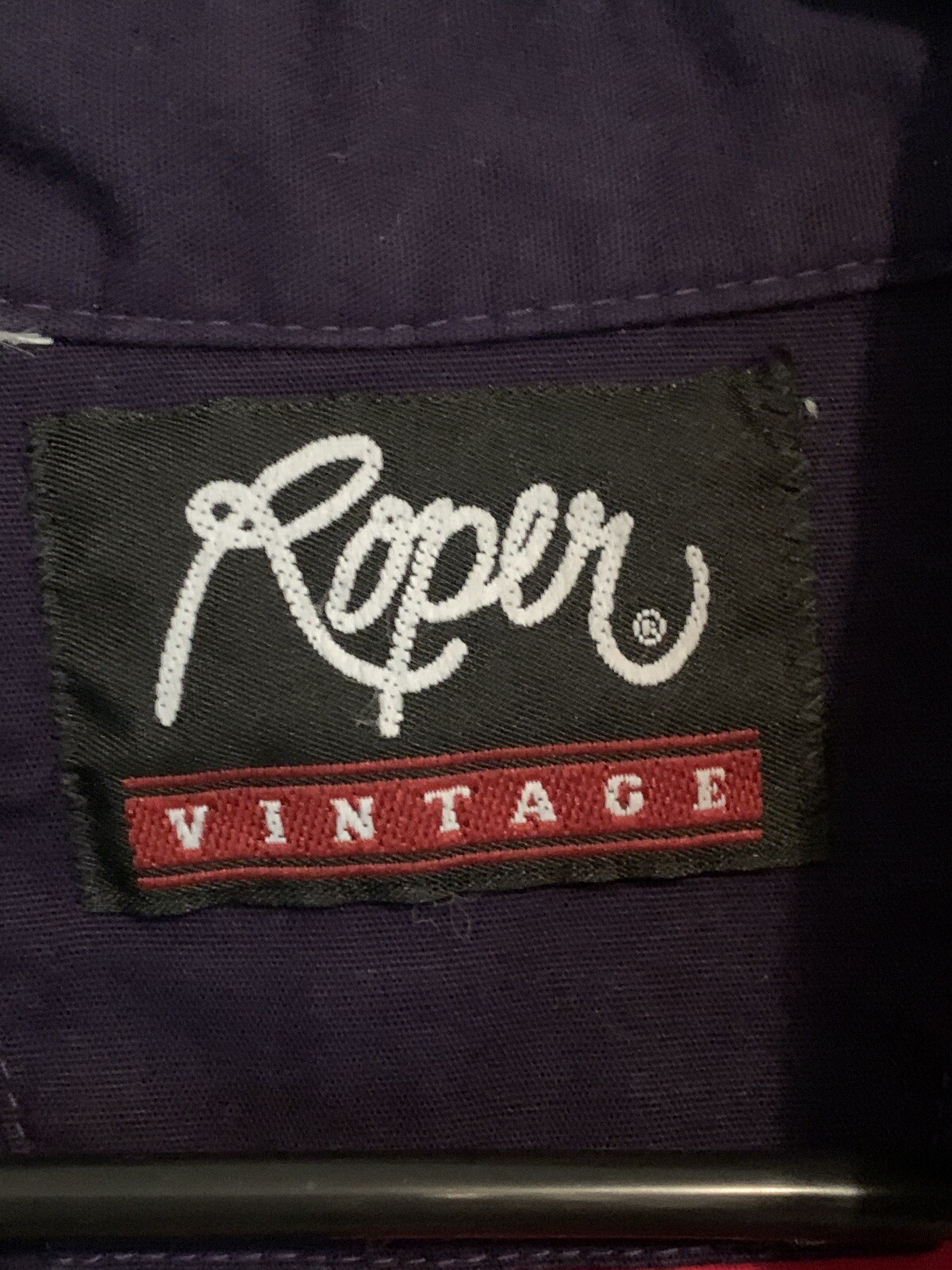 Roper Vintage Western Shirt. USA Flag Print. Size Sma… - Gem