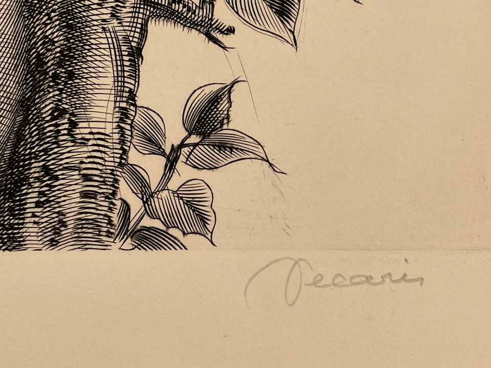 Albert Décaris Large Rare Engraving Signed & Numbered Female Nude ...