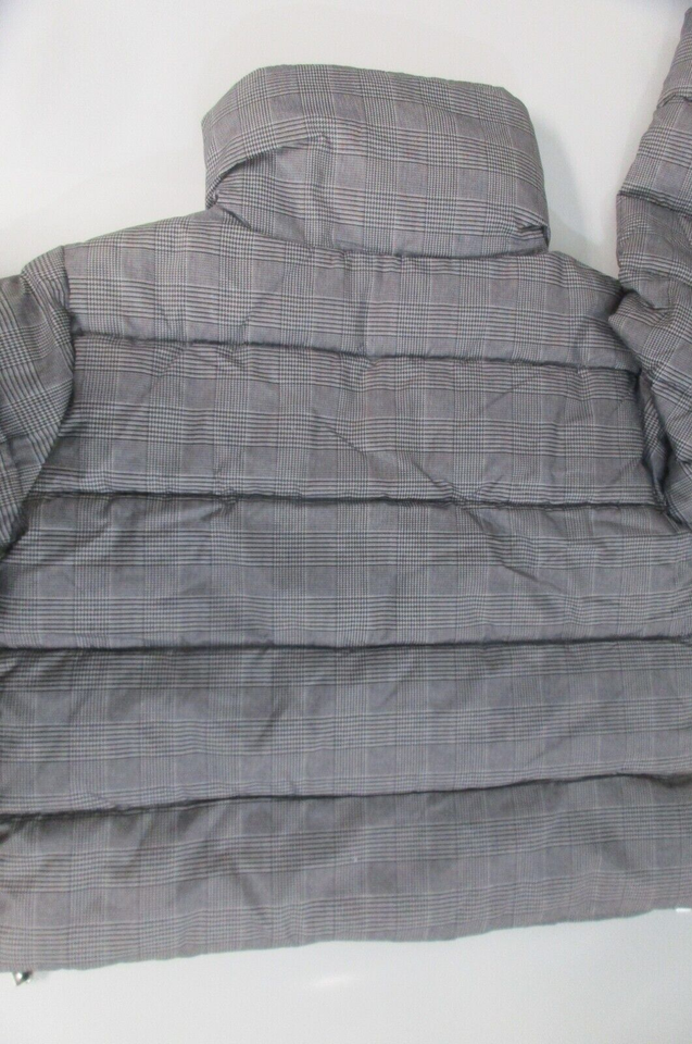 Sebby Women's Black /White Plaid puff short SP9119 Jacket Size M | eBay