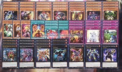 Yugioh Battlin' Boxer Deck 55 Card Promoter King Dempsey Budget ...