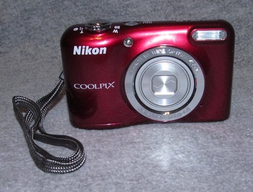 Nikon Coolpix L29 16.1MP Compact Digital Camera - Red | eBay