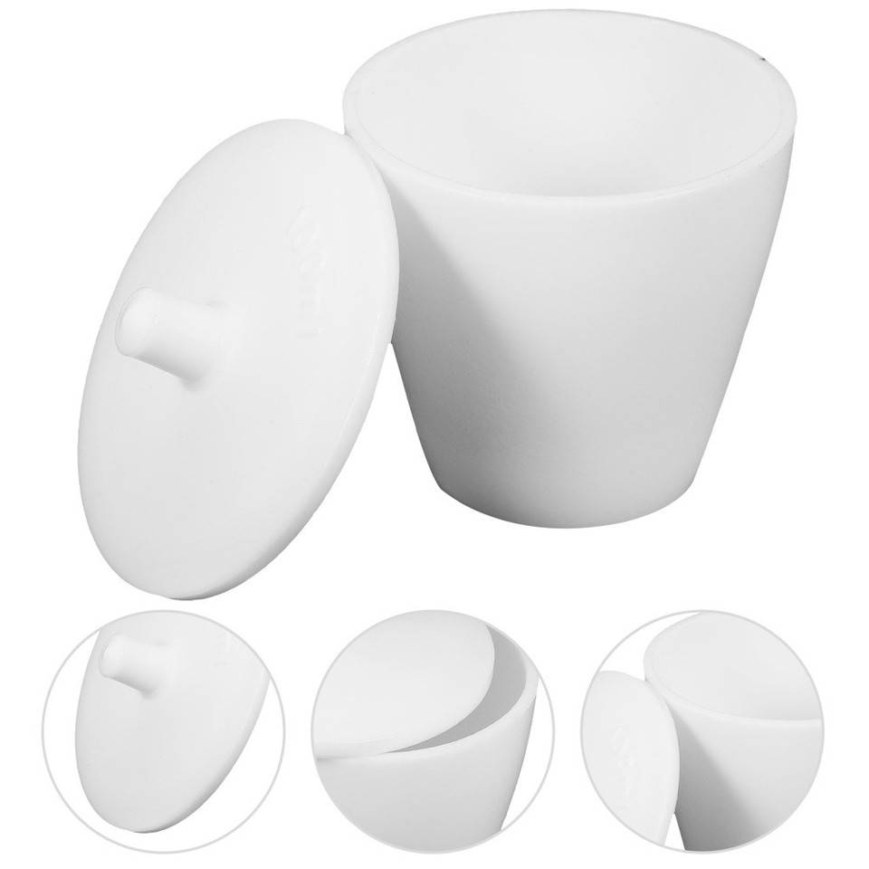 PTFE Crucible Experiment Crucible Cup Breaker Laboratory Equipment ...