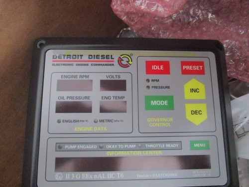 23532945 DETROIT DIESEL FIRE PUMP CONTROL PANEL | eBay