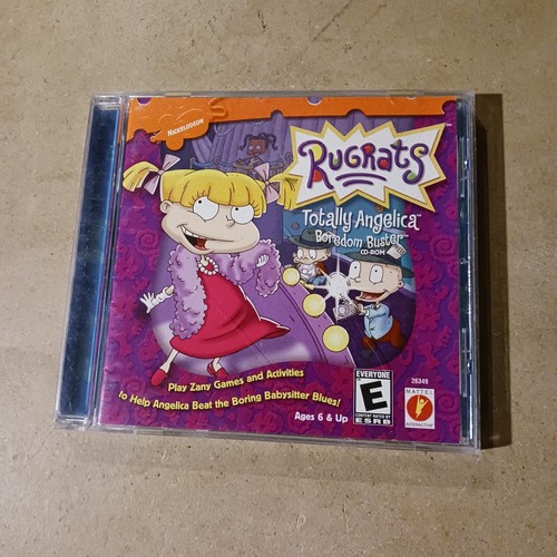 Rugrats: Totally Angelica Boredom Buster PC CD-ROM Windows Nickelodeon ...