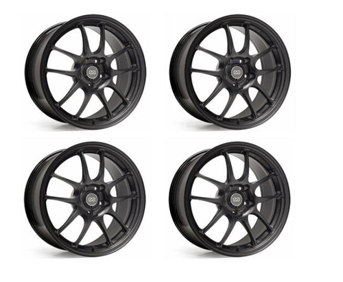 ENKEI GENUINE OEM 18x8.5 +48 5x114.3 MBK [4 rims wheels ] JDM ☆ PF01 ...