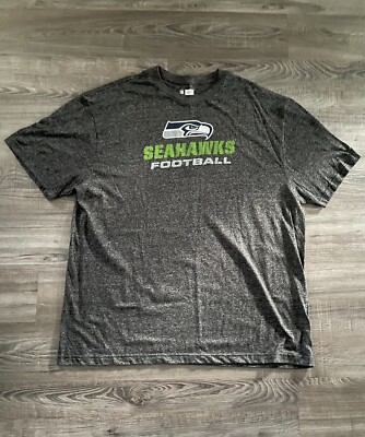 Mens Seattle Seahawks NFL Team Apparel Tshirt XXL Gray | eBay