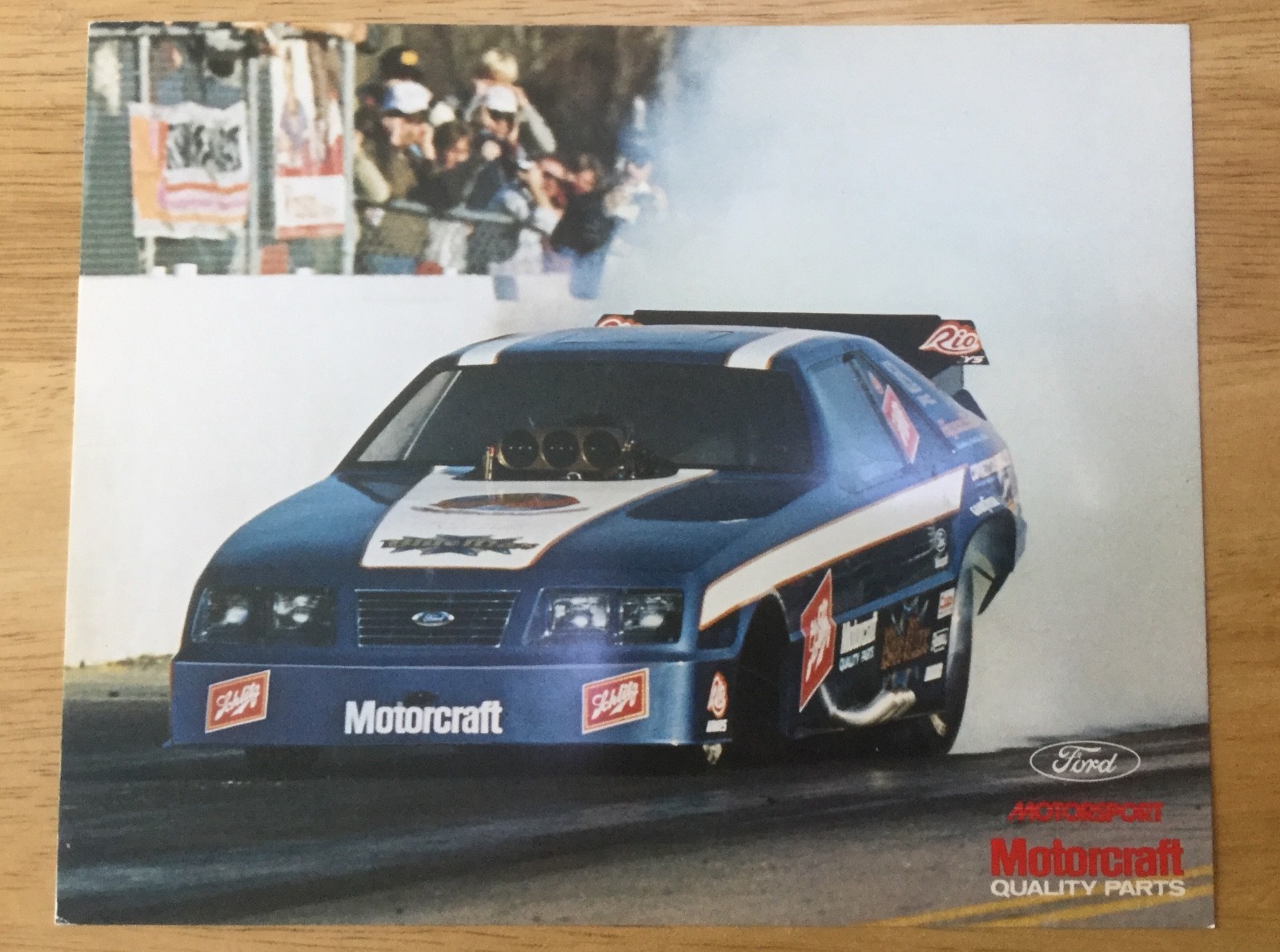NHRA 80’s Schlitz Raymond Beadle Blue Max Funny Car Drag Racing Track ...