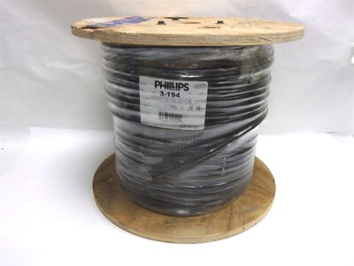 3-194 NEW PHILLIPS DURAFLEX BULK TRAILER CABLE 4 CONDUCTOR 14 GAUGE 500 ...