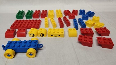 Vintage TYCO Super Blocks Various Sets Lot Of 33 Building Big Large ...