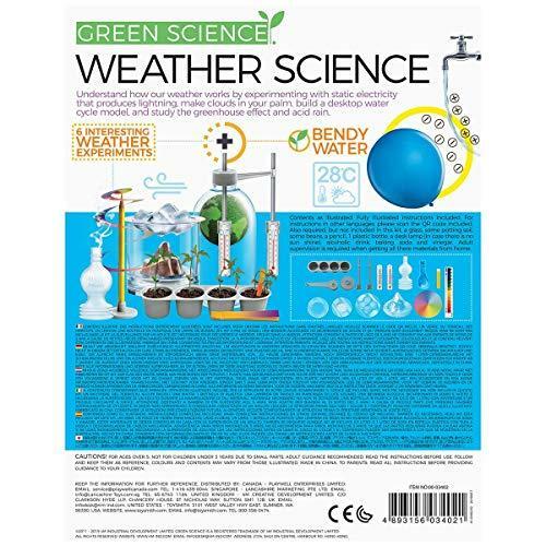4M Weather Science Kit - Climate Change, Global Warming, Lab - STEM ...