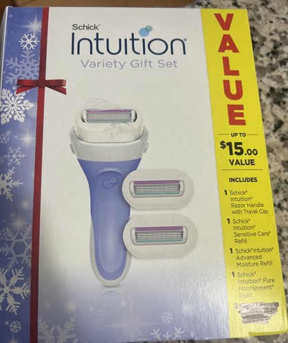 Schick Intuition Gift Set (1 handle + 3 refills per package) - LOWEST ...