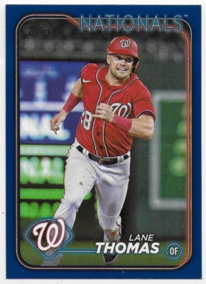 2024 Topps Royal Blue #152 Lane Thomas - Washington Nationals | eBay