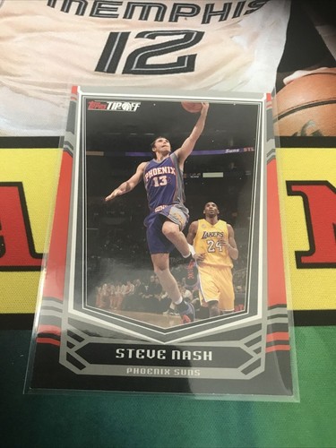 Topps Tip Off Steve Nash Red Base Card SP /2008 Suns Mavs Nets W/Kobe ...