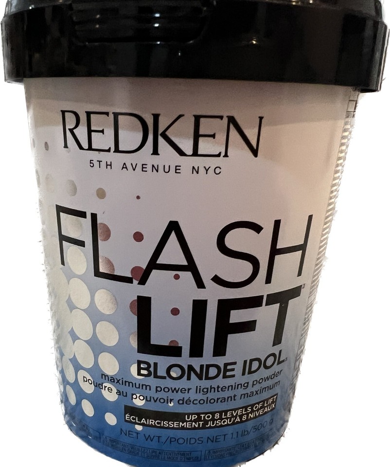 REDKEN Flash Lift BLONDE IDOL Lightening Powder Up to 8 Levels 1.1 lb ...