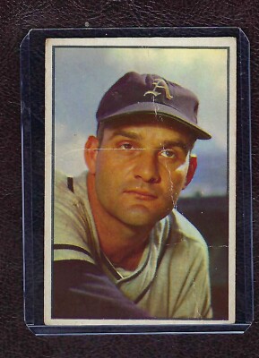 1953 Bowman Baseball Card #38 Harry Byrd, Philadelphia Athletics, Good ...
