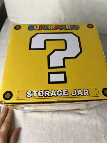 Nintendo Super Mario Bros. Question Mark ? Prize Block Brick Ceramic ...