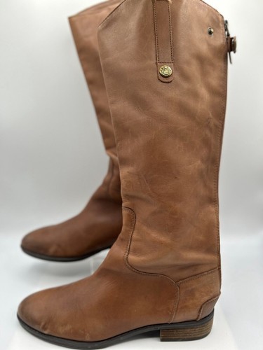 Sam Edelman Penny 2 Pull-On Women's Sz 9.5M Brown Leather Mid-Calf ...