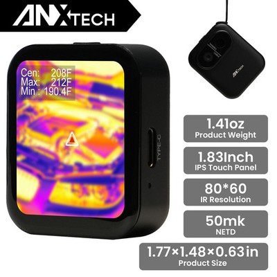 ANXTECH 80*60 Infrared Thermal Imager Mini Thermal Imaging Camera ...