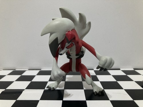Nintendo Tomy Pokemon Midnight Form Lycanroc Figure Rare 3" 2017 VGC | eBay