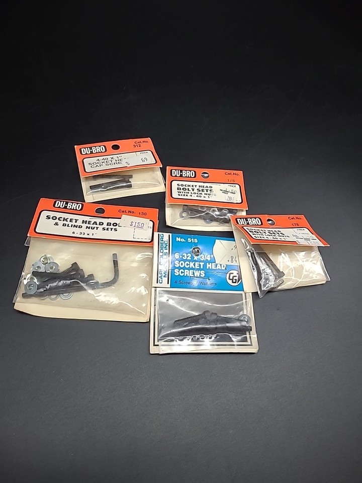 NOS Vintage Mixed Lot Du-Bro RC Airplane Parts | eBay
