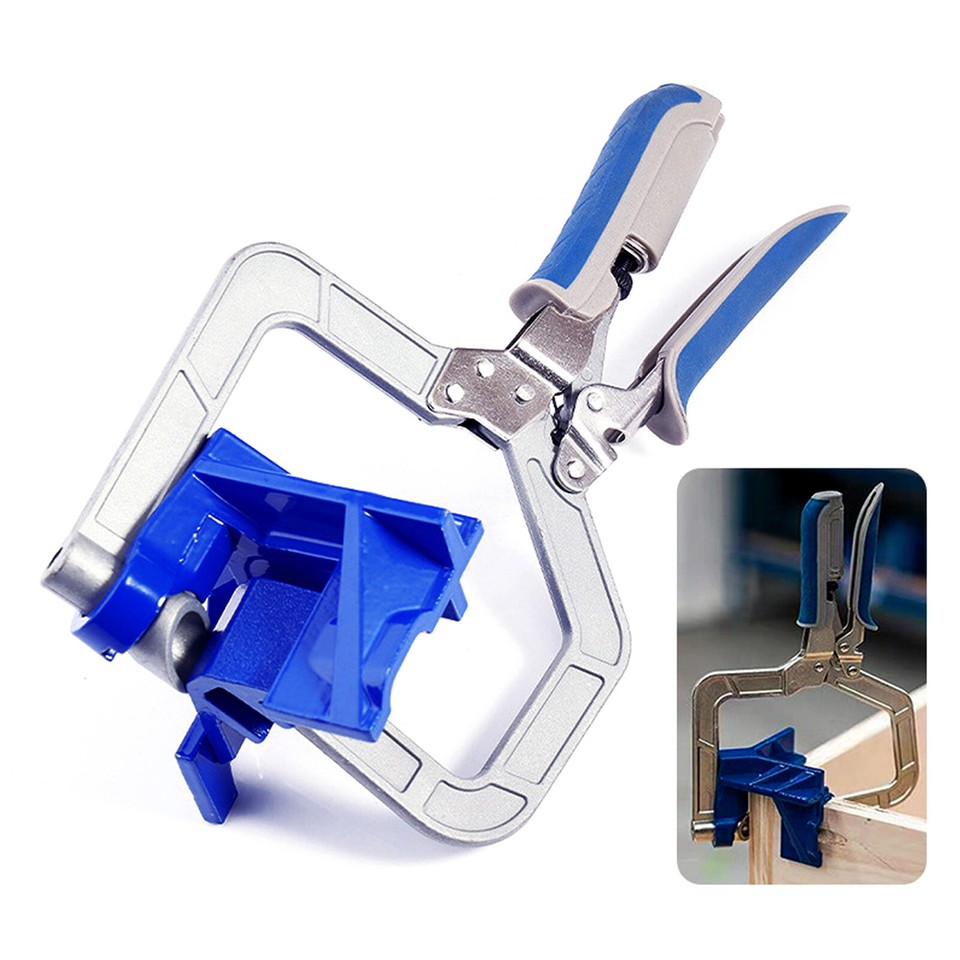 90° Corner Right Angle Clamp Carpenter Kreg Jig Clamps Pocket Hole ...