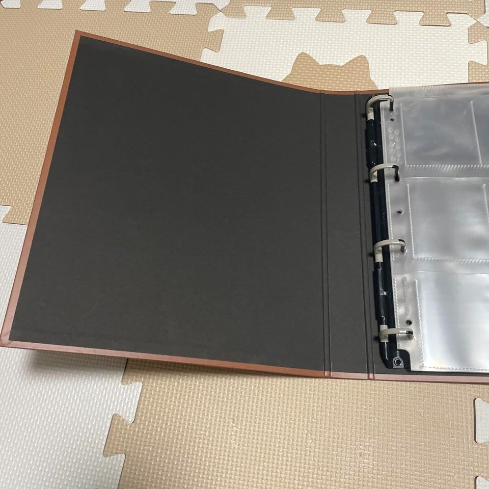 Pokemon Card Game Collection File binder Old book style design Pokemon ...