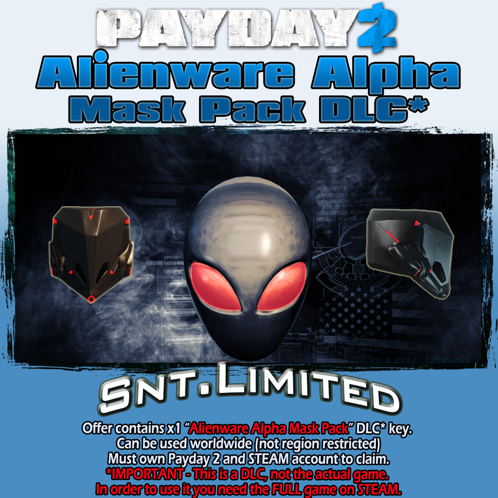 Payday 2 - Promotional Masks DLCs (STEAM) | eBay