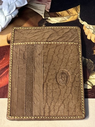 Francesco Remolo Brown Soft Genuine Leather 5 pocket Credit wallet Made ...