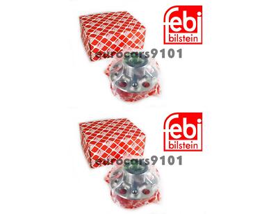 Mercedes C280 Febi Front Wheel Bearing and Hub Assembly Set (2) 36077 ...