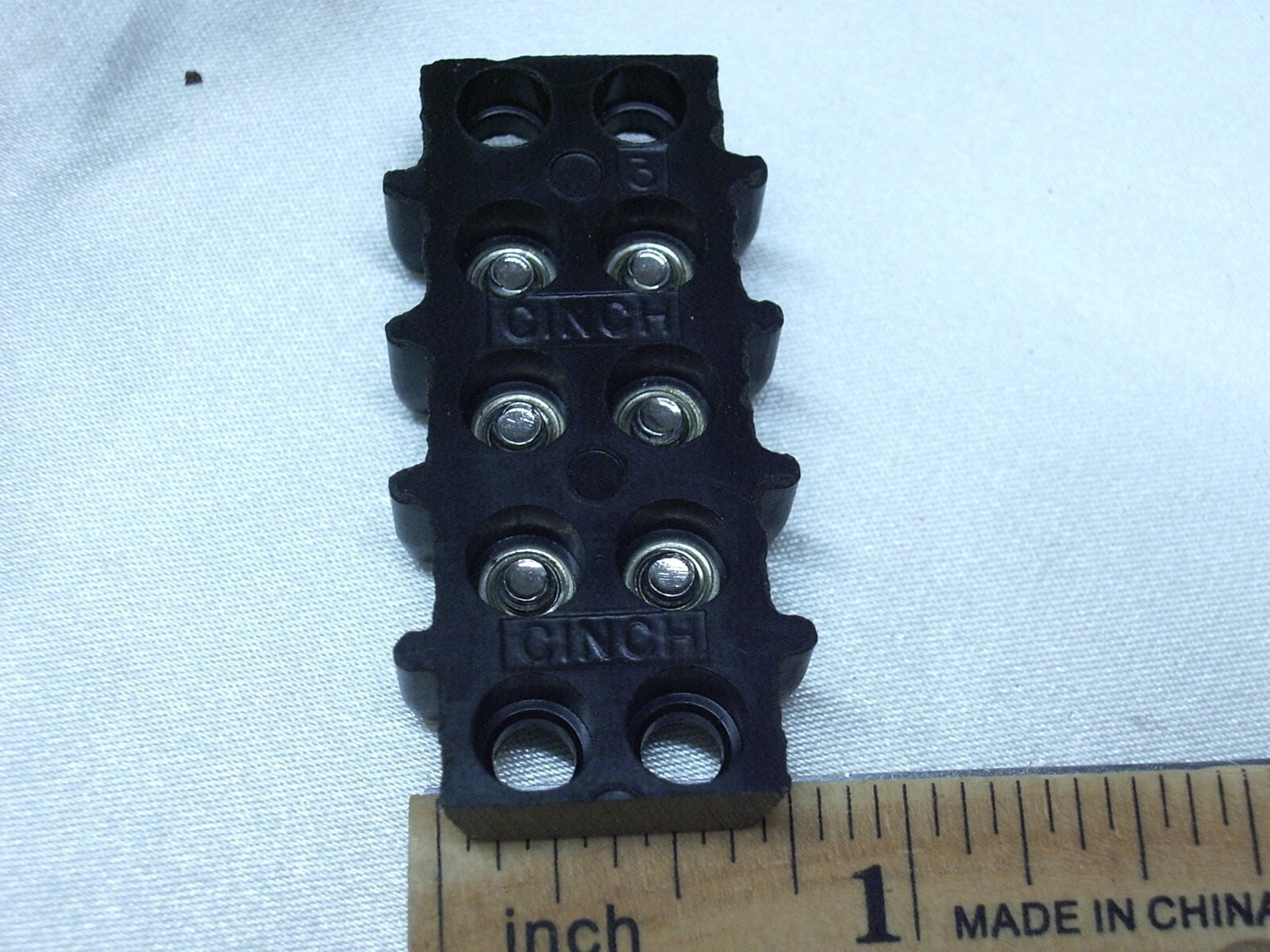 Cinch Double Row Terminal Strips - 3, 5, 6, 7, 8, 9 & 10 pins - your ...