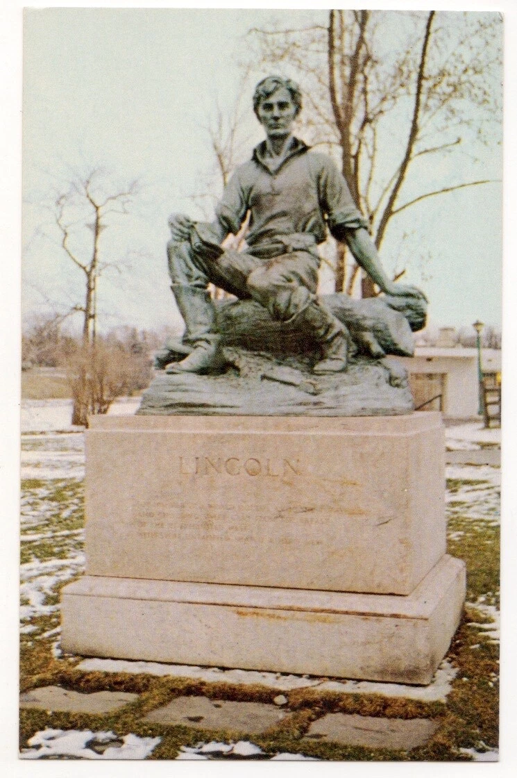 Young Abraham Lincoln Statue